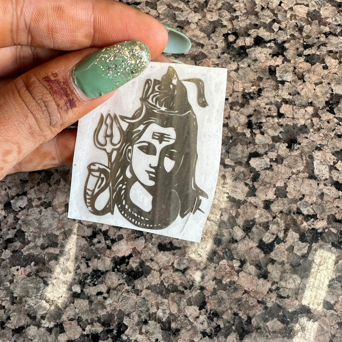 Shivji metal sticker – The Krafty Mall